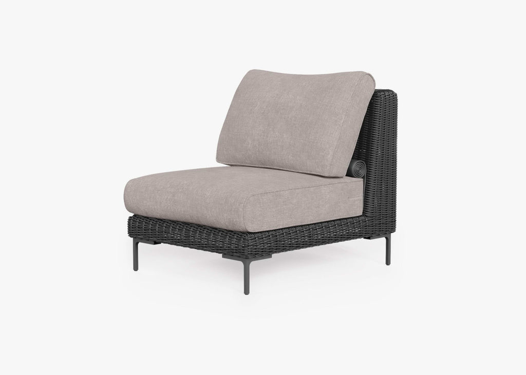 Shop Wicker Outdoor Armless Chair By Outer