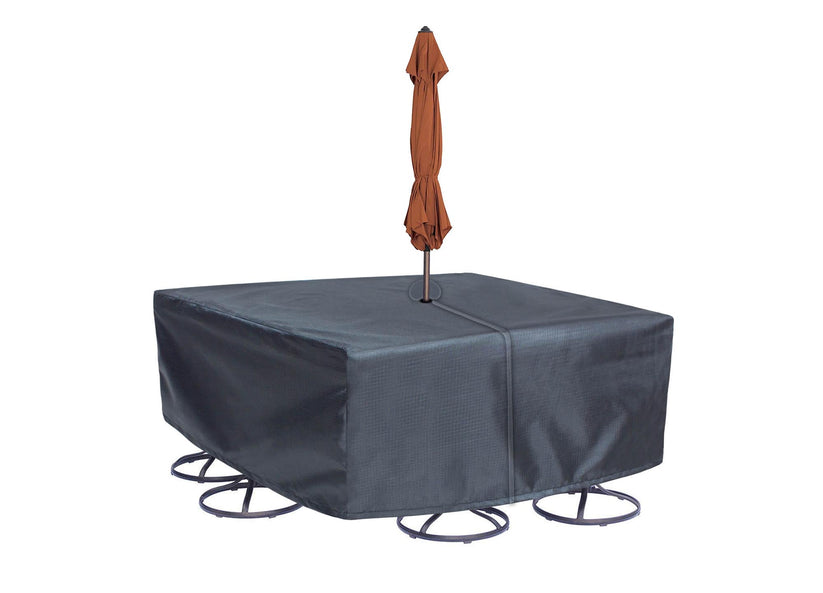 Shop Round/Square Table Chair Cover 72" Velcro - 120'' W x 120'' D x 36 ...