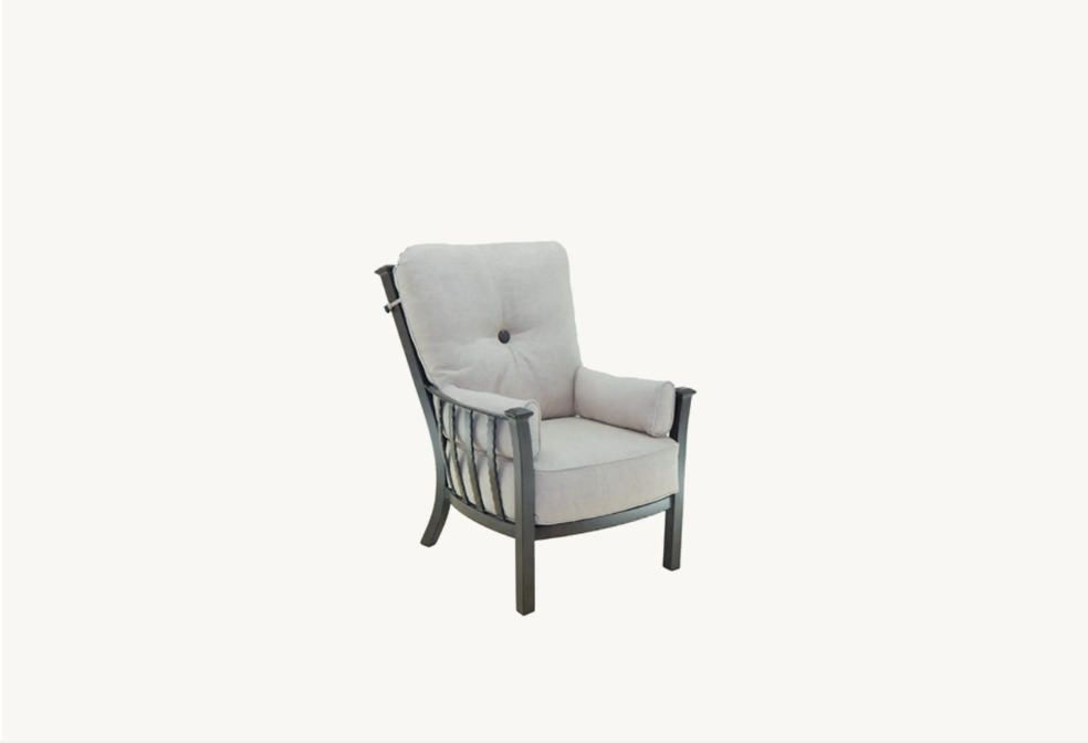 Santa Fe Ultra High Back Lounge Chair Replacement Cushion by Castelle