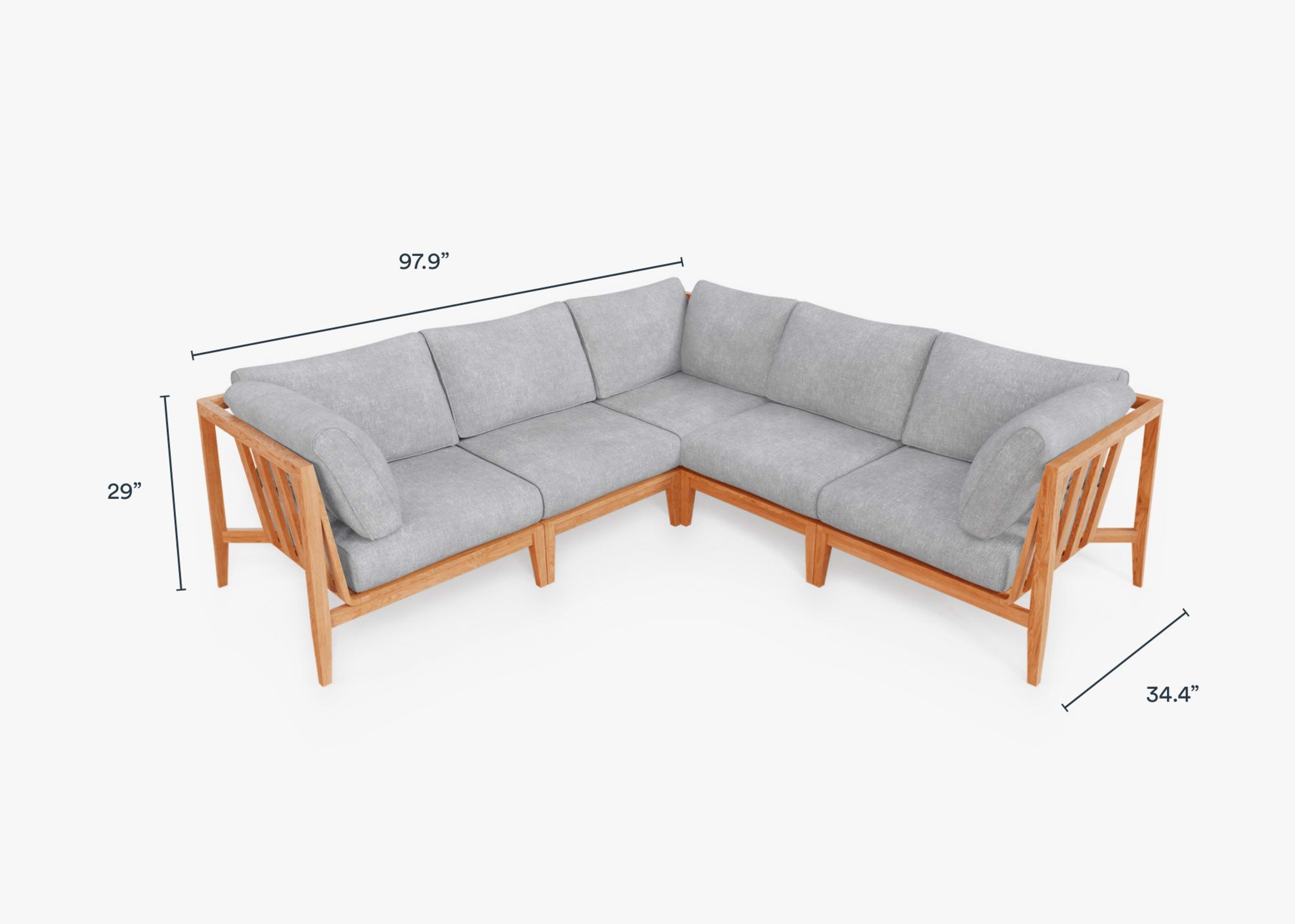 5 seat outdoor sectional store