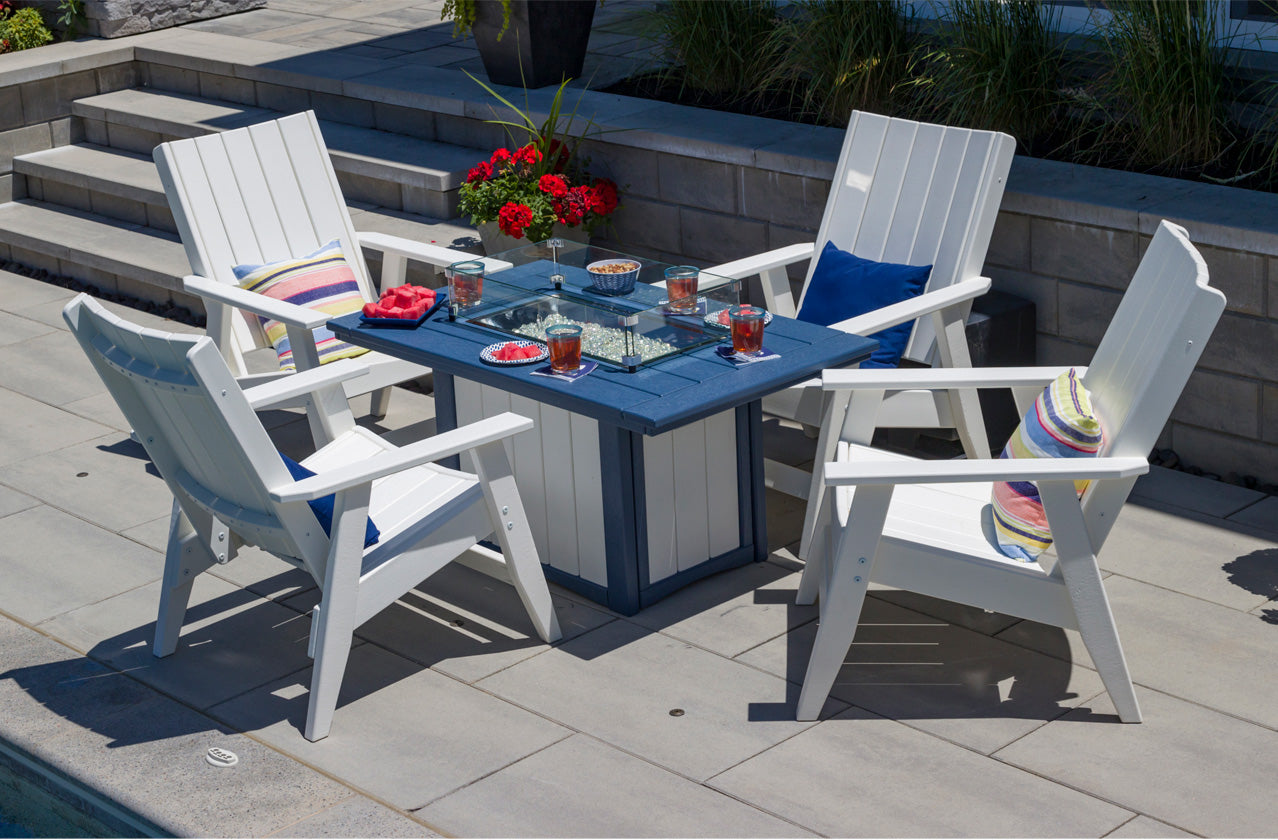 Stay Warm & Cozy Outdoors With Firepit Tables | Classic Patio Furniture